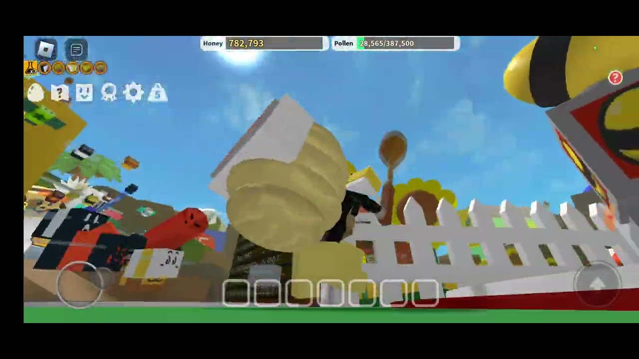 day 3 of bee swarm sim ep 1 - YouTube