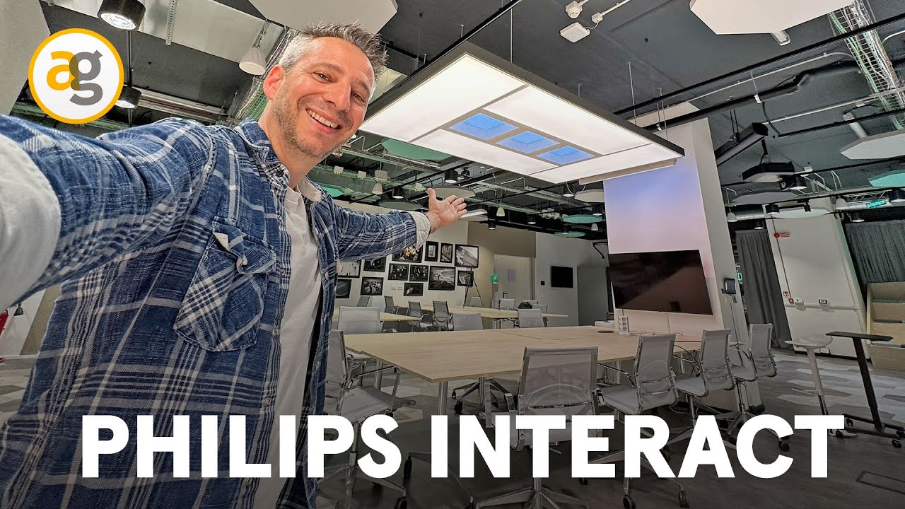 PHILIPS INTERACT (La HUE pro). ILLUMINAZIONE SMART per UFFICI. - YouTube