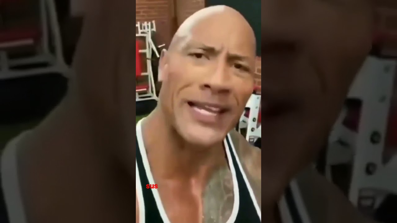 the rock sus original #therock #sus - YouTube