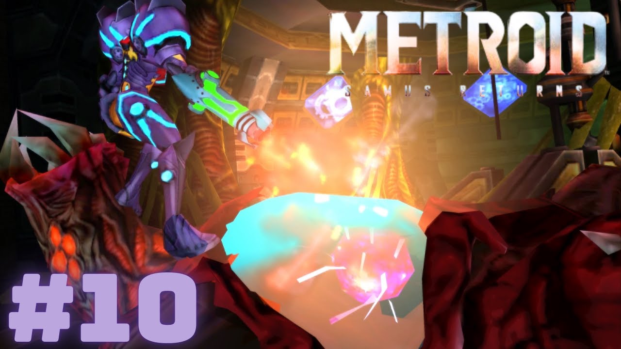 Metroid: Samus Returns (3DS) [4K] Part 10 - Omega Metroids - YouTube