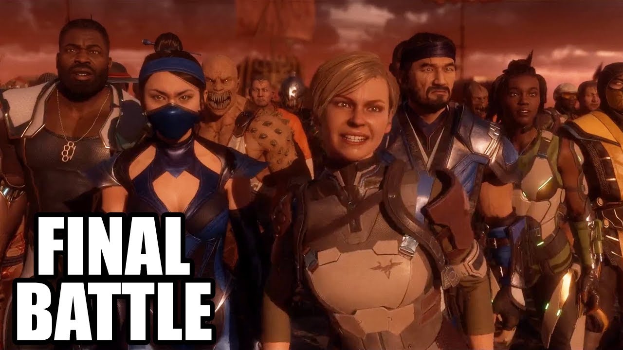 MORTAL KOMBAT 11 - Final Battle Scenes / Fight Scenes - YouTube