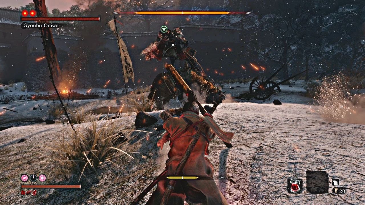 Sekiro: Gyobu Masataka Oniwa - Parry Focused - YouTube
