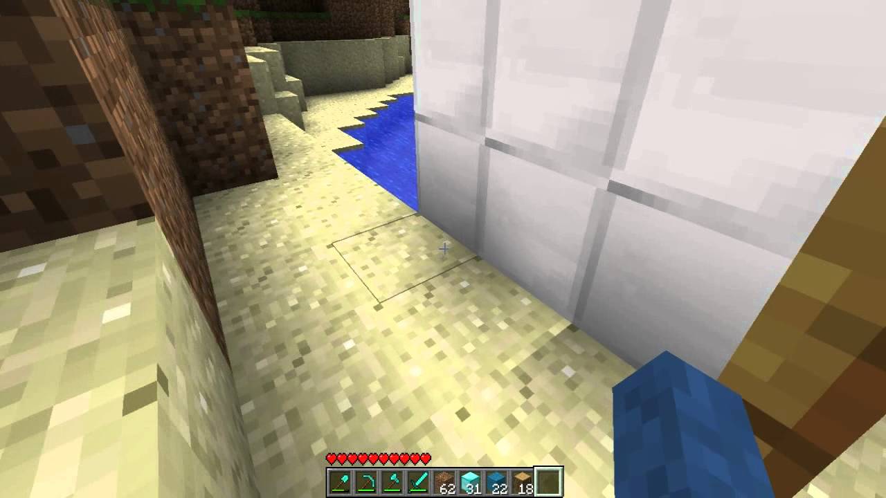 Minecraft: How To Jump 2 Blocks High - YouTube