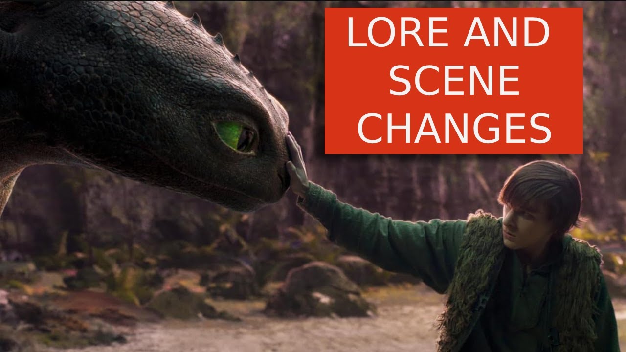 HTTYD Live Action Major Lore and Scene Changes - YouTube