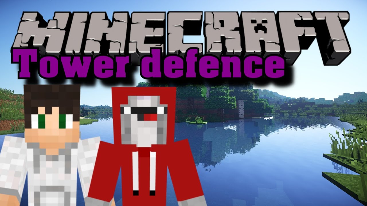 Minecraft Tower defence #2 - You had one job - YouTube