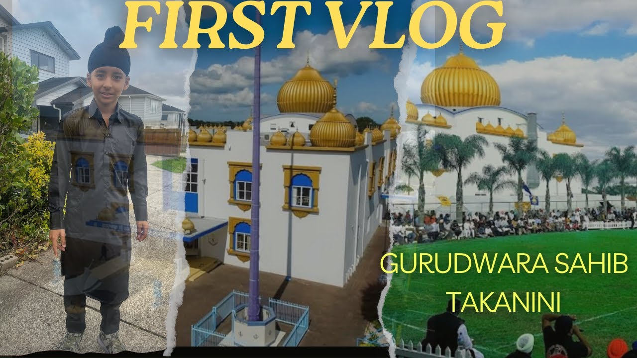 || MY FIRST VLOG || GURUDWARA SAHIB TAKANINI|| - YouTube