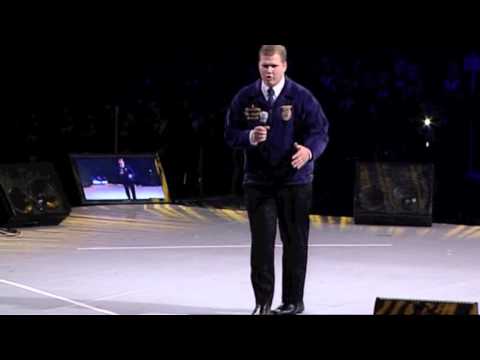 Hunter Berry - CA State FFA Sentinel Election Speech - YouTube