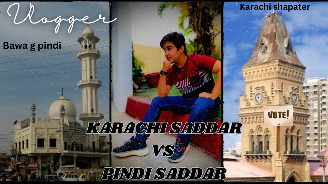 Rawalpindi Saddar Vs Karachi Saddar |walking tour 4k - YouTube