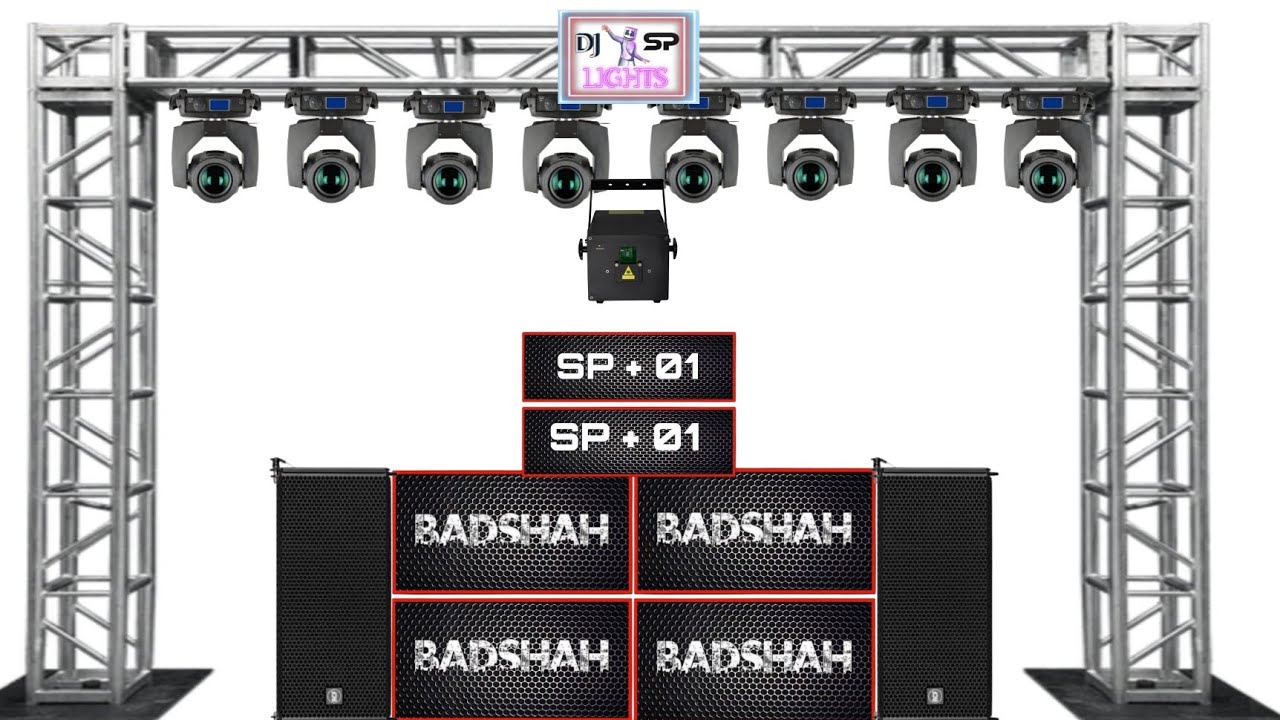 # DJ SP 01 SOUND CHECK.+ # Animeted live concert.#BY DJ PRAJWAL.# ...