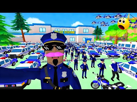 Jack Become a Police Officer in Dude Theft Wars! 🚔😎