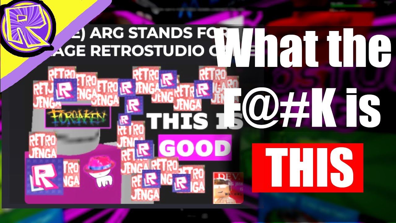 What IS this RetroStudio ARG game? (Roblox) - YouTube