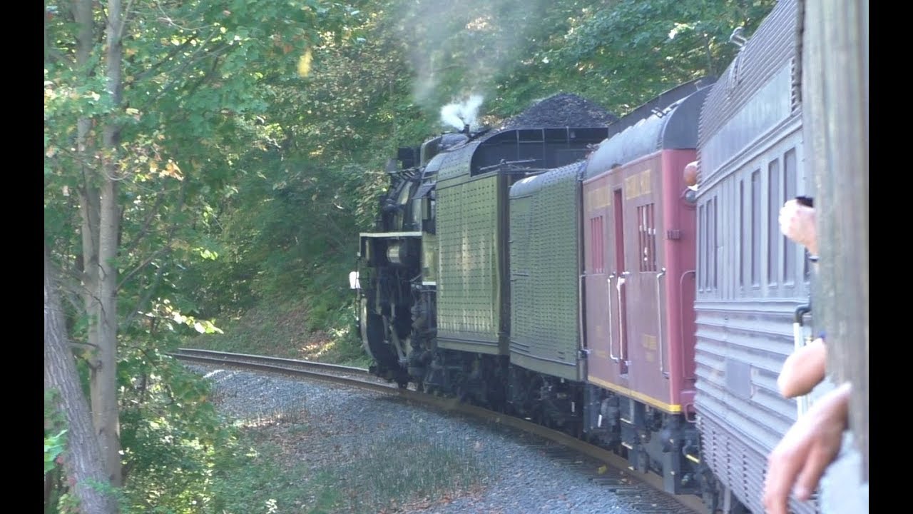 Riding the CVSR steam train : Steam in the Valley 2017 part 3 - YouTube