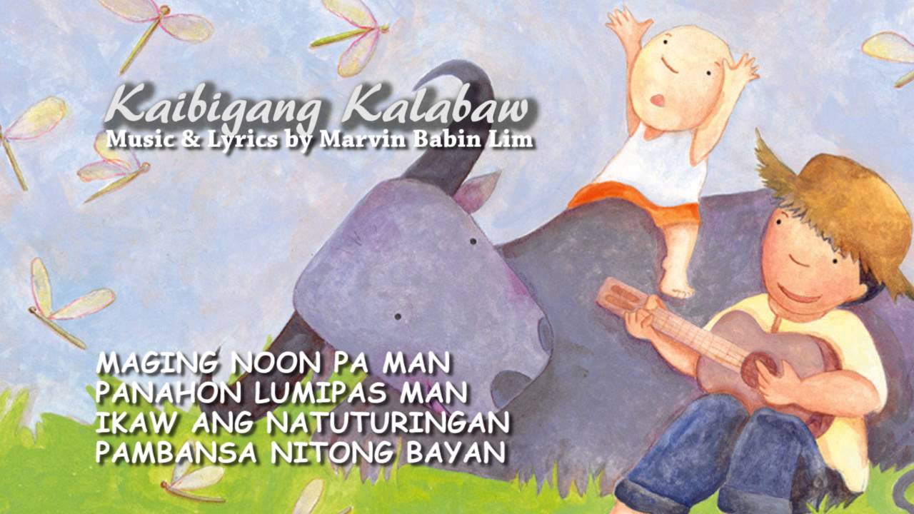 Kaibigang Kalabaw Music and Lyrics by Marvin Babin Lim - YouTube