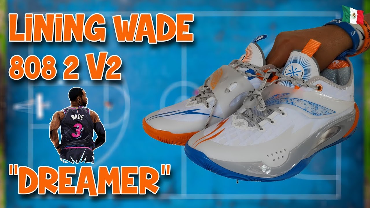 Tenis LINING WADE 808 2 V2 "DREAMER" - YouTube