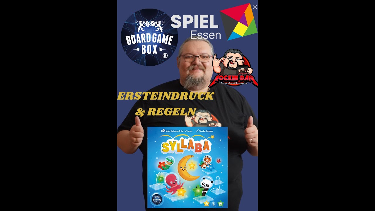 Das Kinderspiel Syllaba von Board Game Box - YouTube