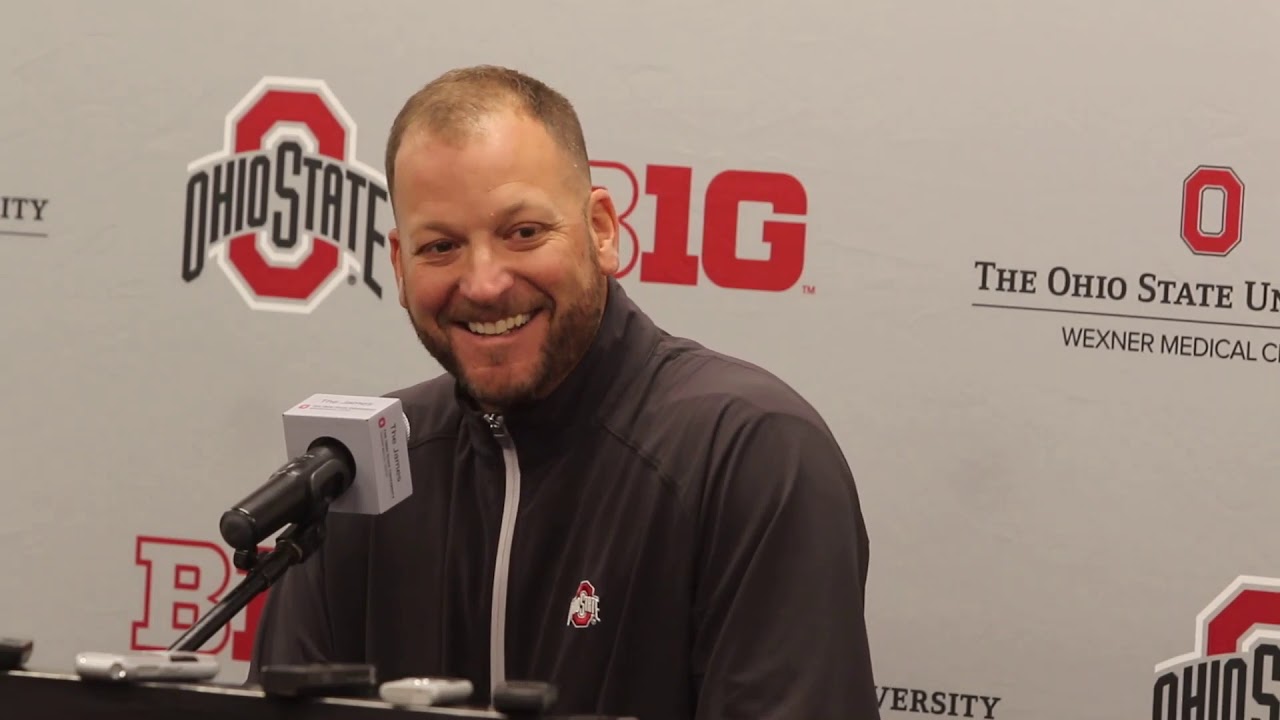Ohio State coach Mike Yurich meets with reporters ahead of Week 4 game ...