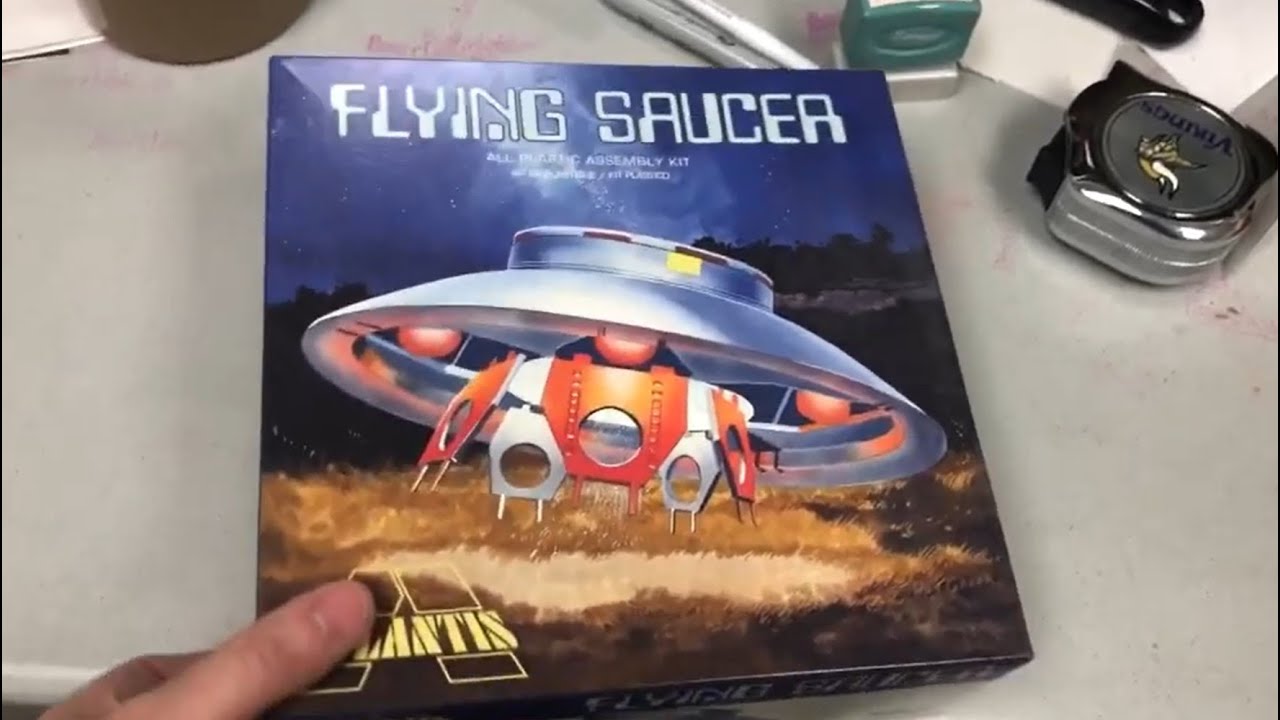 CultTVman's Hobbyshop Aug 24, 2020 - Invaders Saucer reissue - YouTube
