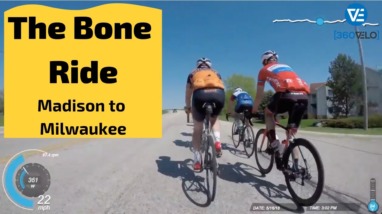 The Bone Ride 2018 Madison to Milwaukee - YouTube