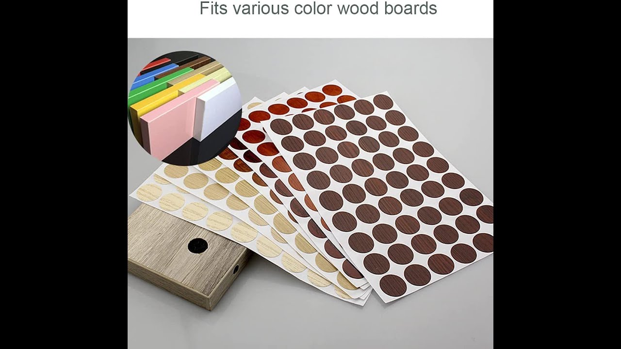Buy PVC fastcap PVC sticker for screw hole with various colors and ...
