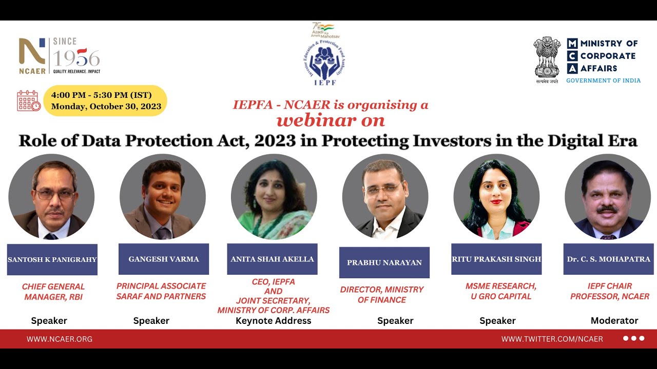 IEPFA Webinar Oct 30 2023 - YouTube