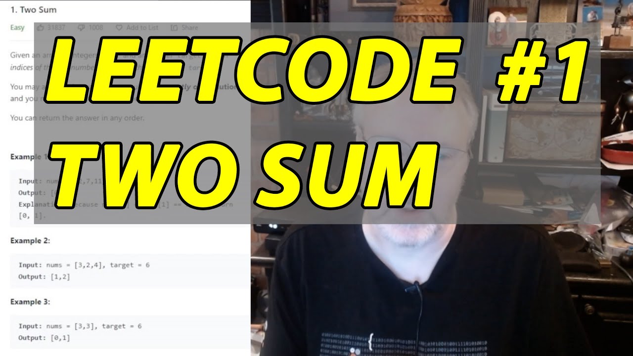 Solving Leetcode 001 Twosum Example From A Hiring Manager Youtube 7506