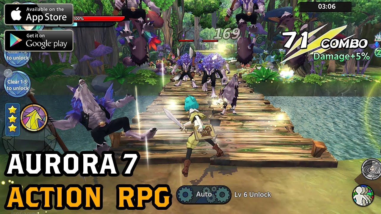 AURORA 7 Gameplay | Action RPG (Android & iOS) - YouTube