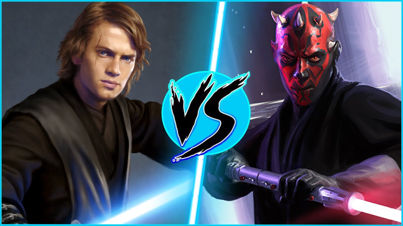 Anakin Skywalker Vs Darth Maul