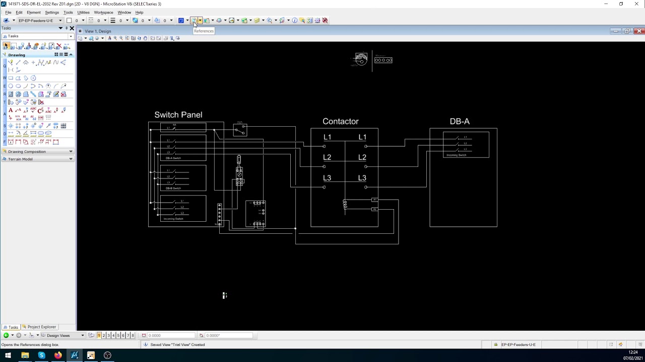Place a 2D Drawing to a Sheet at Microstation - YouTube