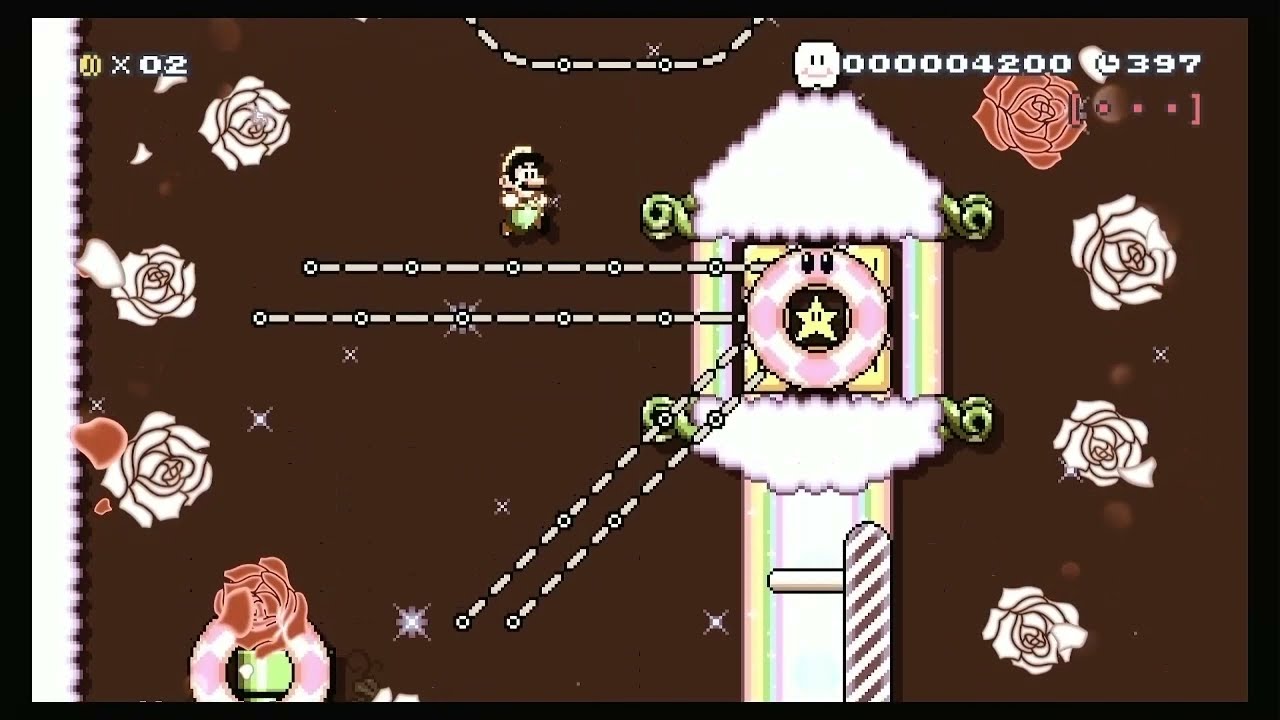 Super Mario Maker 2 - 5YMM - Level 4 - Cosmic Compass - YouTube