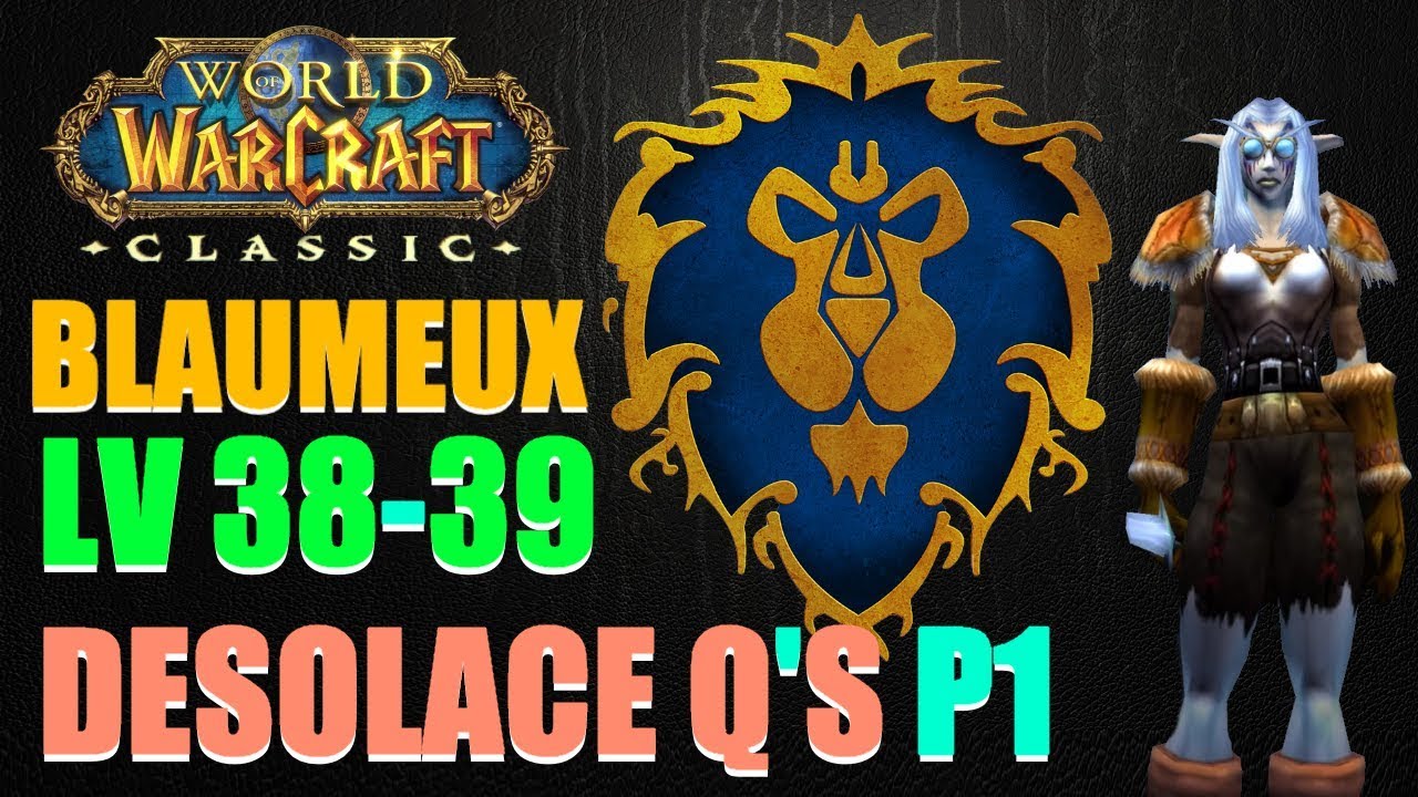 WoW Classic | Night Elf Hunter | Server: Blaumeux (PvP) | Level 38-39 ...