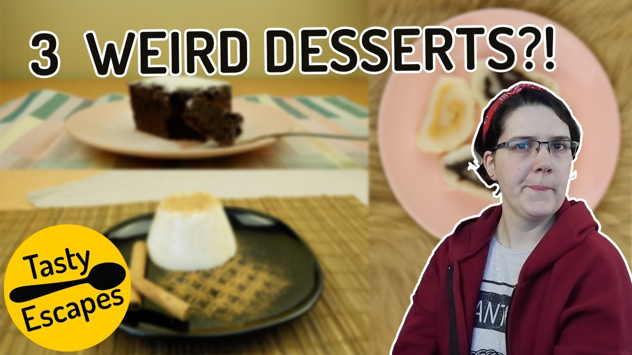 3 deliciously WEIRD dessert recipes | Crazy Cake, Potato Candy and ...