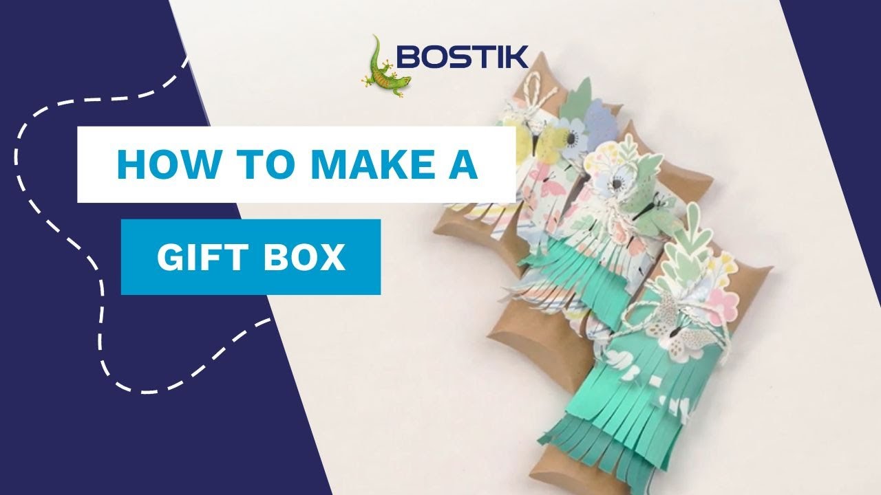 How to Make Your Own Gift Box | Create | Bostik South Africa - YouTube