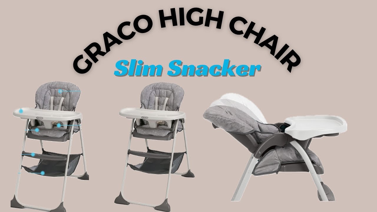 Amazon Graco High Chair| Unboxing| Review| Slim Snacker High Chair ...
