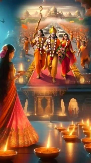 🔥 Sita Uddhar to Ayodhya Return Birth of Diwali 🪔 || Jai Siya Ram 🔱 # ...