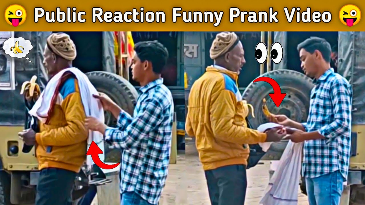 Public Reaction Prank 😂 | Funny Video | Hii chunnu - YouTube