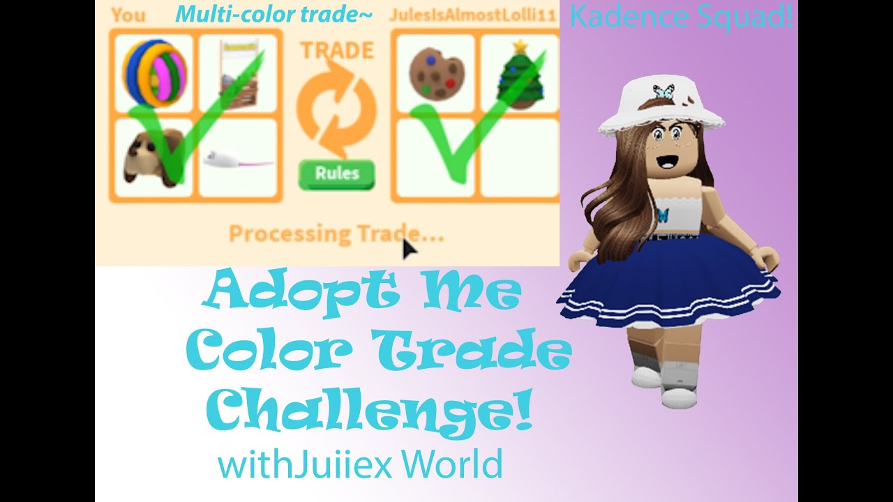 Color Trading in Adopt me! - YouTube