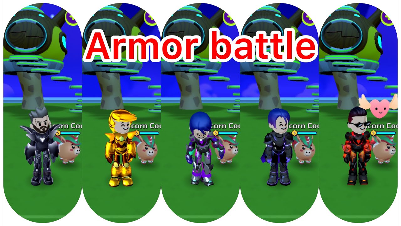 Battle armor challenge in crazy run - YouTube