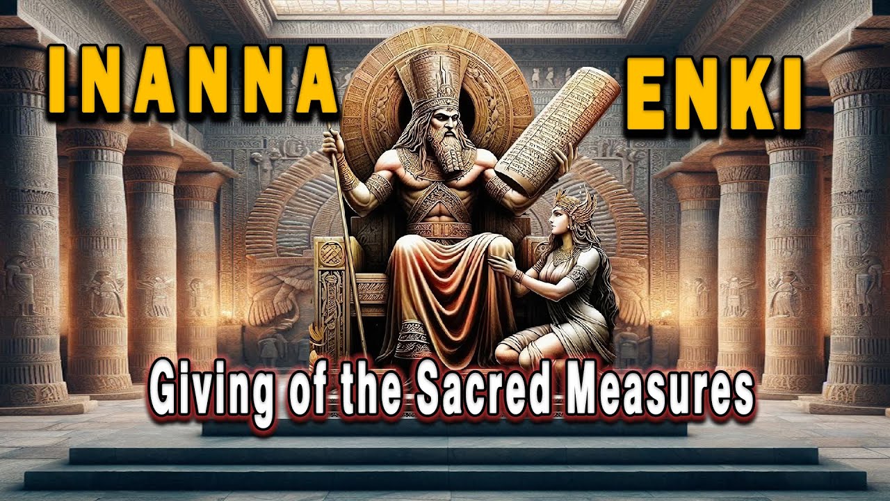 Inanna and Enki the Giving of the Sacred Measures - Sumerian Gods ...