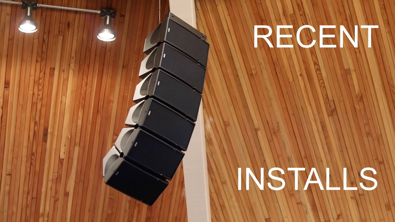 Our Recent Audio Installations - YouTube