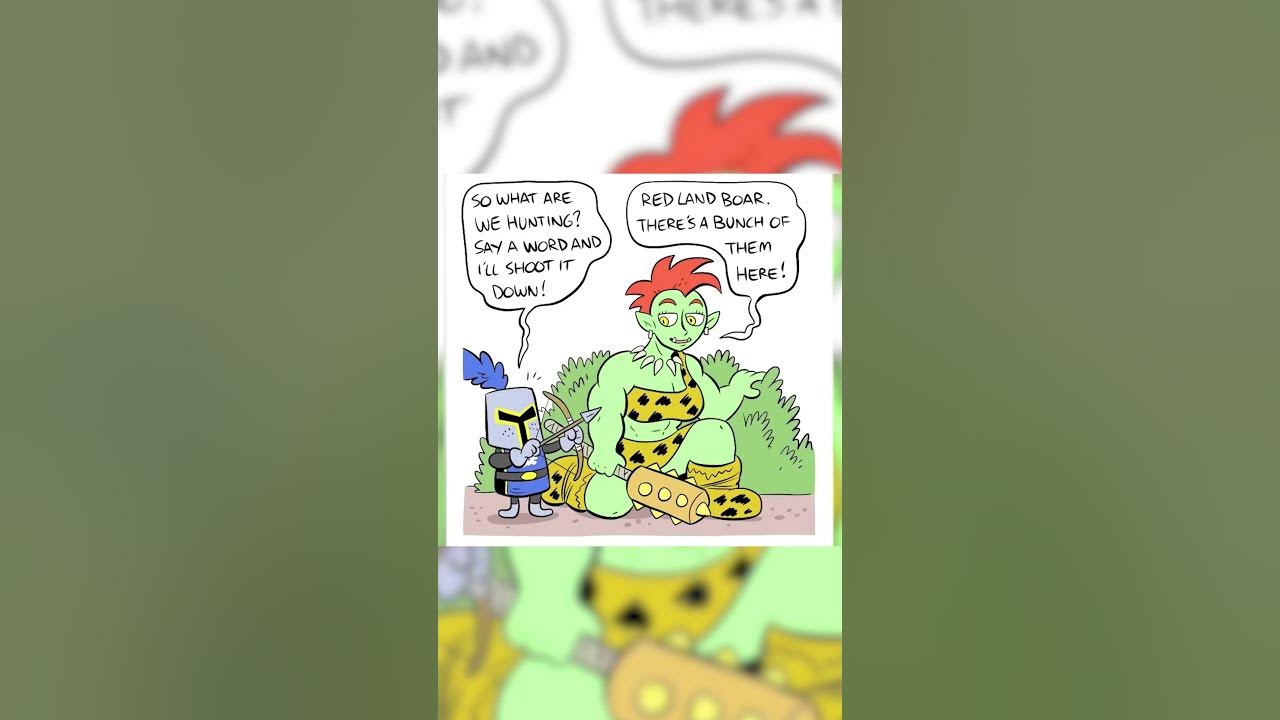 My Girlfriend Is An Orc Warlord Comic Dub 10 Funny Web Comics Dubs Youtube