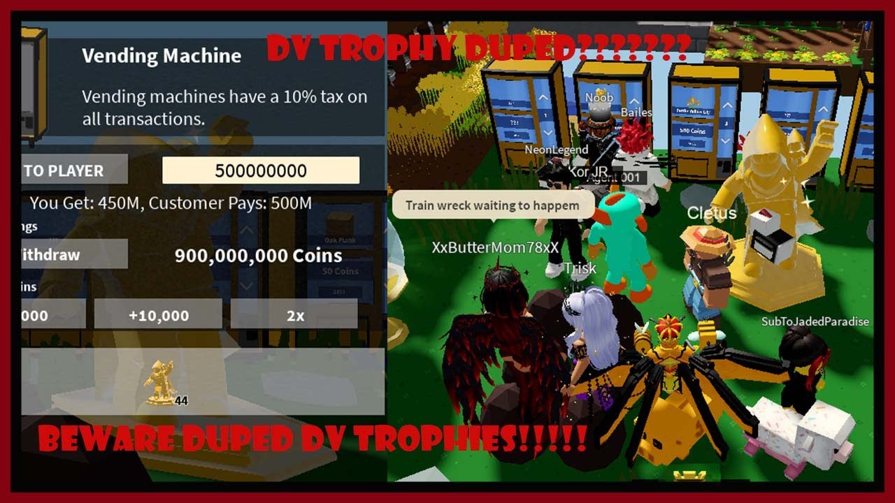 DV Trophy Duped?????? - YouTube