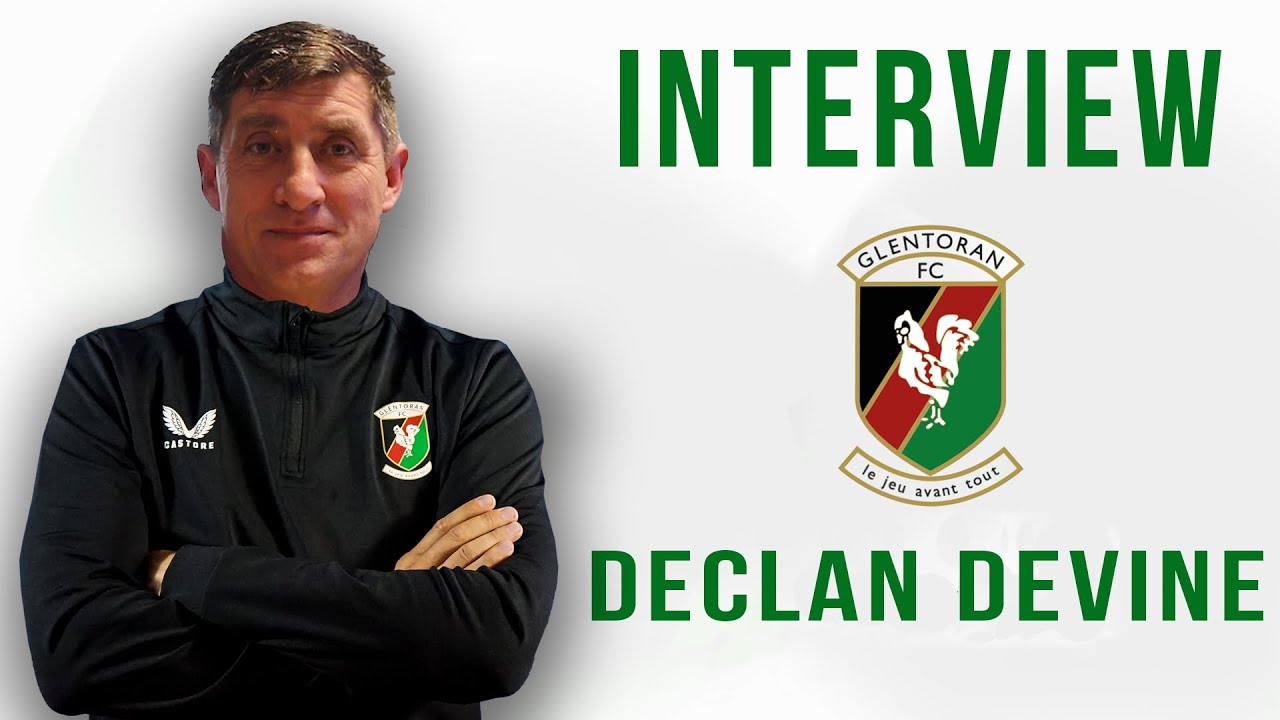 Pre Match Interview | Coleraine vs Glentoran - Declan Devine - YouTube