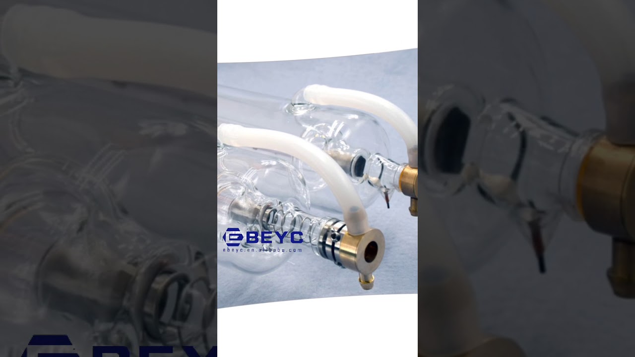 C02 laser glass tube/C02 laser source - YouTube