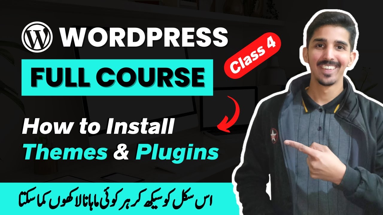 How to Install WordPress Theme & Plugins | WordPress Tutorial for Beginners | WordPress Full ...