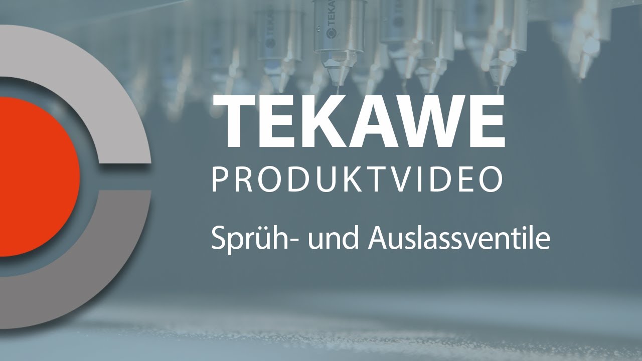 Sprüh- und Auslassventile - präzise Applikation - Punkt - Linie ...
