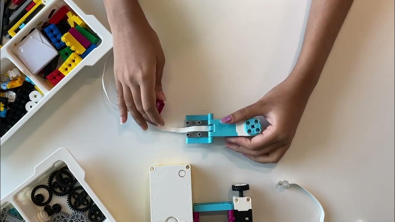 Building a GRABBER TOOL with LEGO® SPIKE™ Prime - YouTube