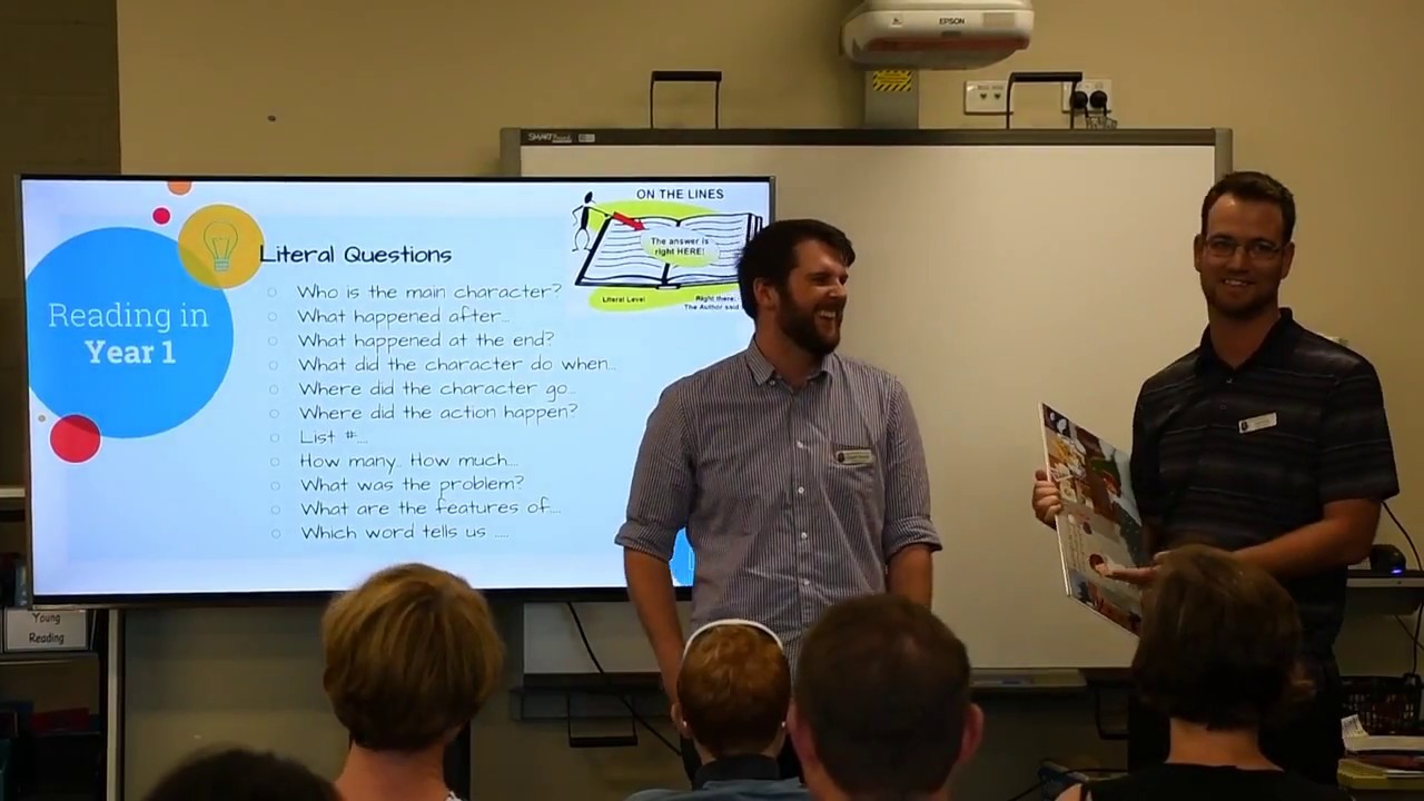 Reading In the Early Years - Aranda Primary School - YouTube