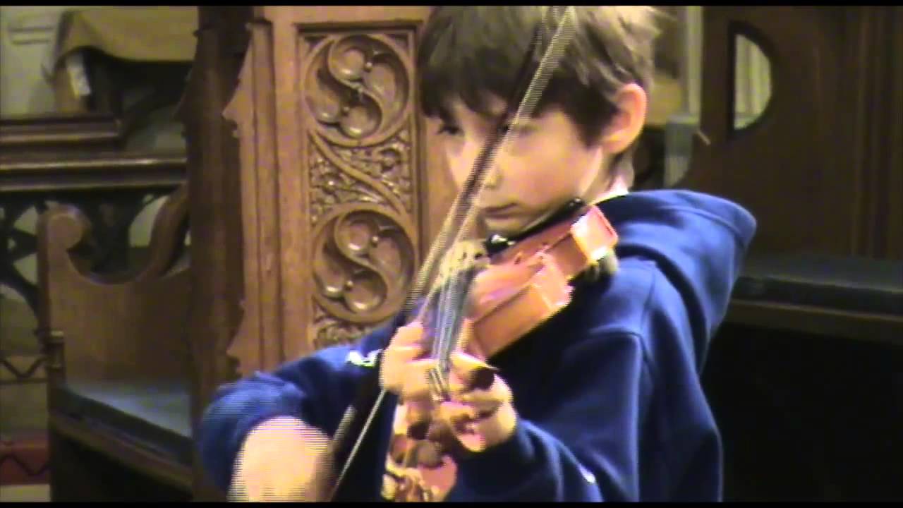 Concerto for 2 violins by Vivaldi, 1st movt; Jordan Junior Strings, 15. ...