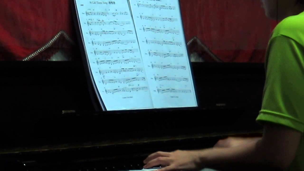 96 Cafe Theme Song - 啡情歌 Piano 钢琴 Cover - YouTube