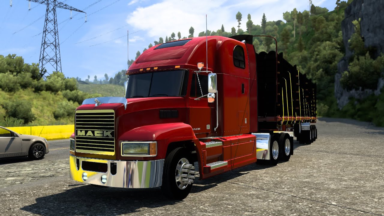 Muestra Accesorios, Cabinas y Chasis Mack CH613 - YouTube